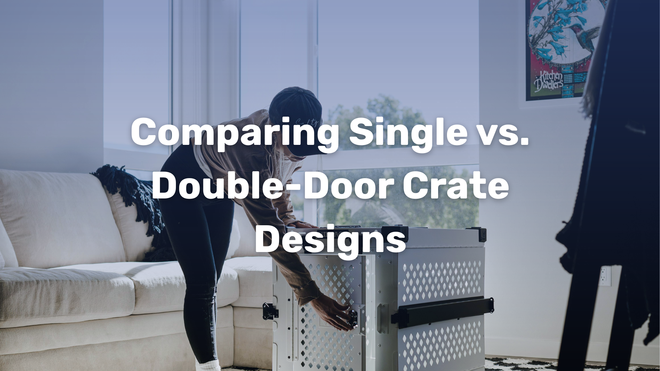 Comparing Single vs. Double-Door Crate Designs – Impact Dog Crates
