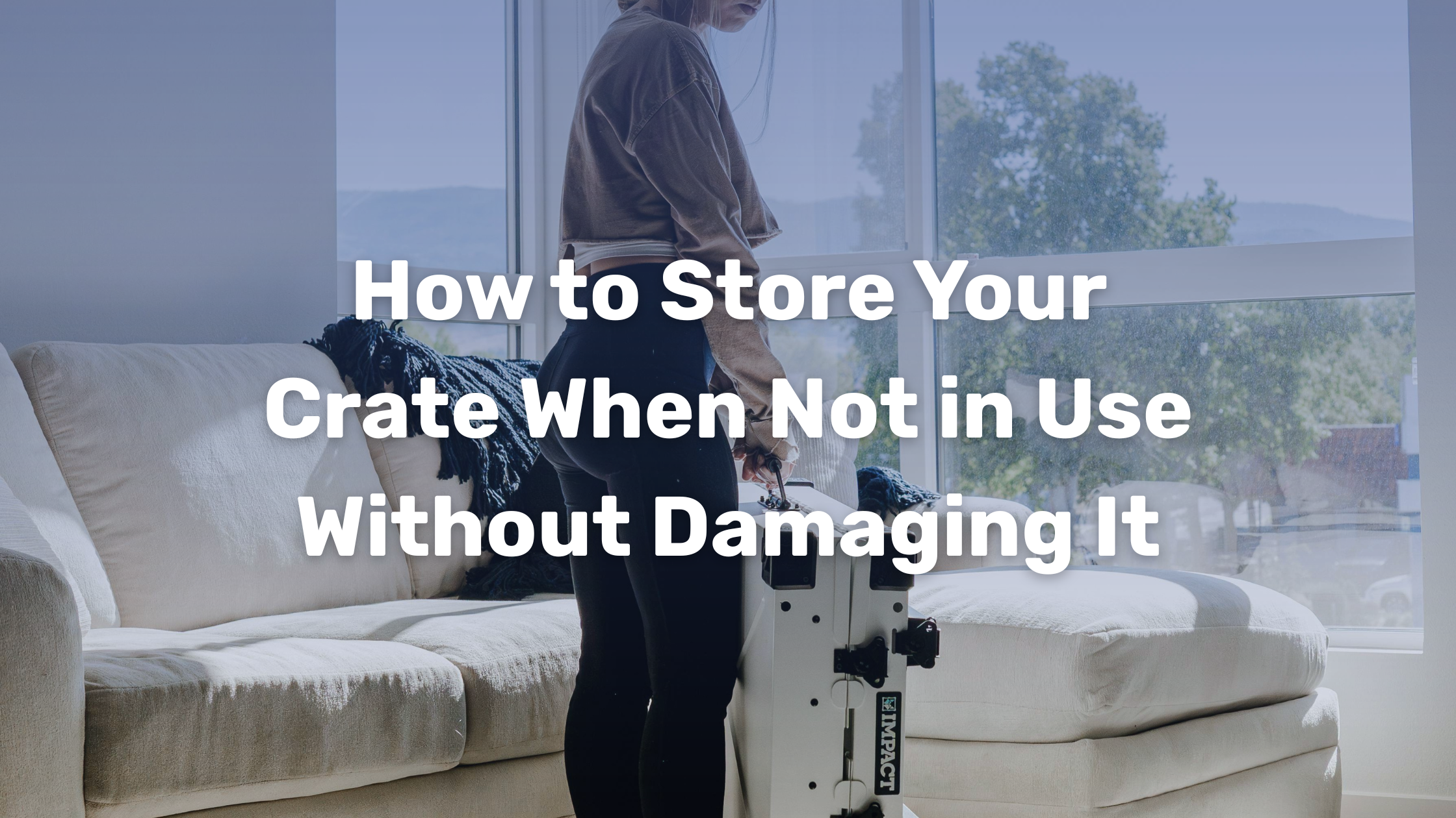 How to Store Your Crate When Not in Use Without Damaging It – Impact ...