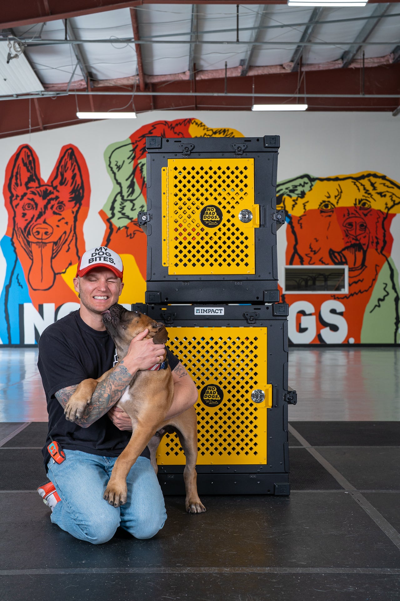 Tom Davis: "No Bad Dogs." Signature Crate – Impact Dog Crates