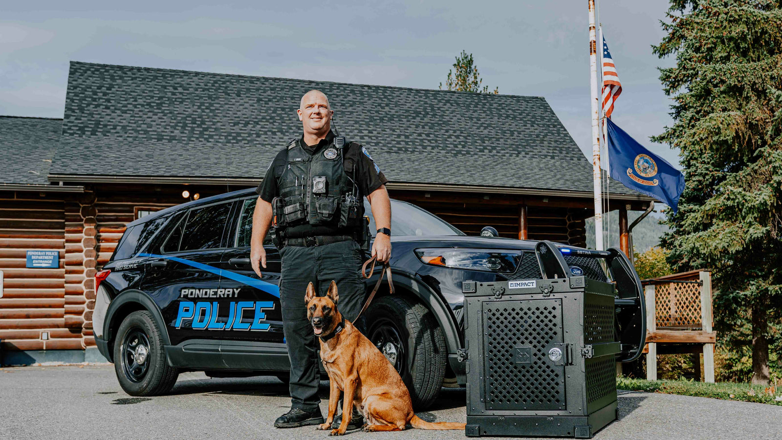 Police K9 Vehicle Equipment – Impact Dog Crates