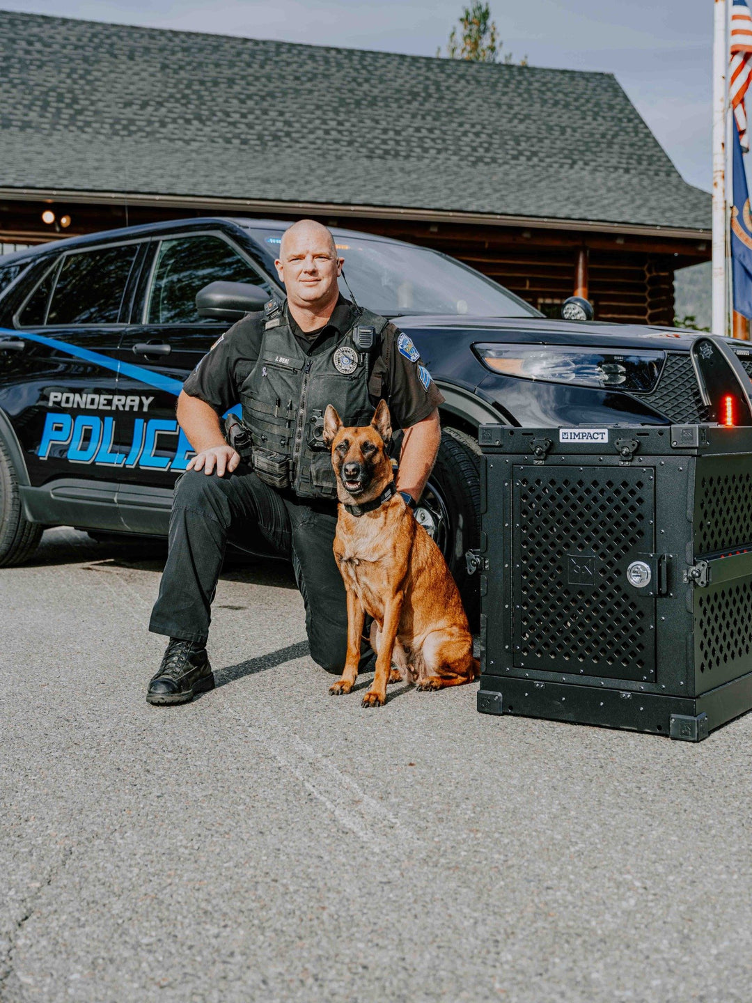 Police K9 Vehicle Equipment – Impact Dog Crates
